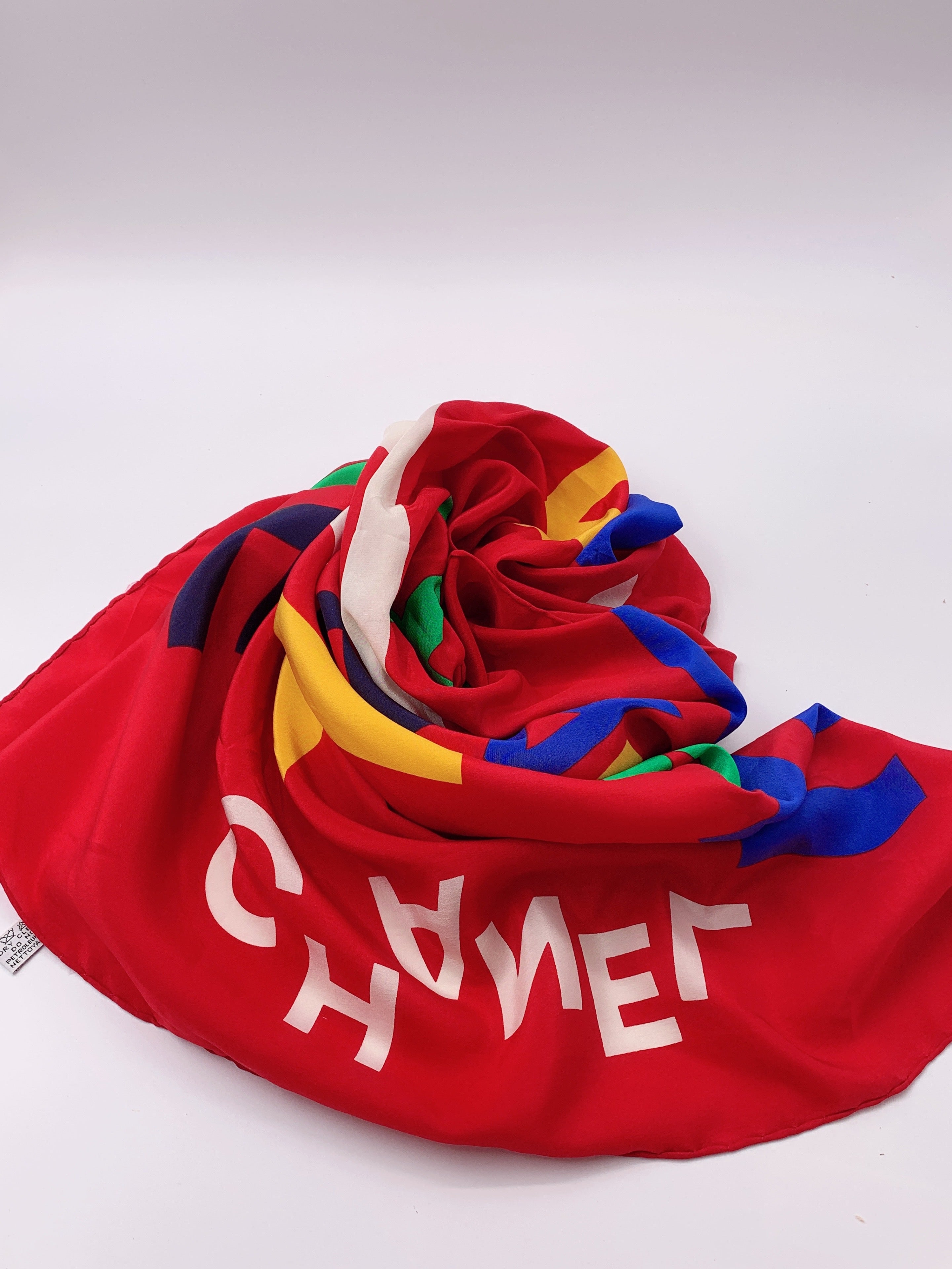 Chanel Square Silk Scarf - Preloved Lux Canada